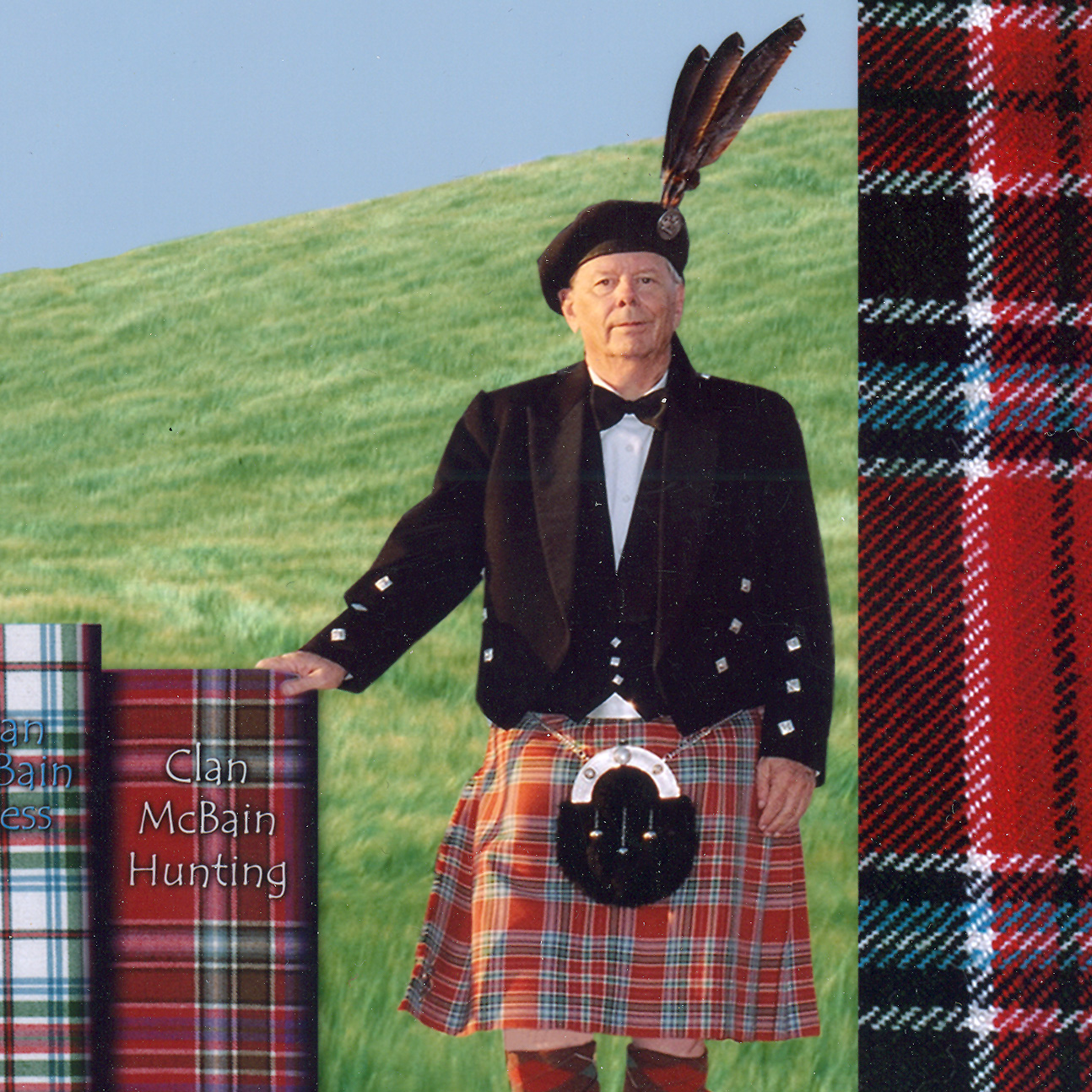 22nd Hereditary Chief of Clan McBain (MacBean) James McBain of McBain ...